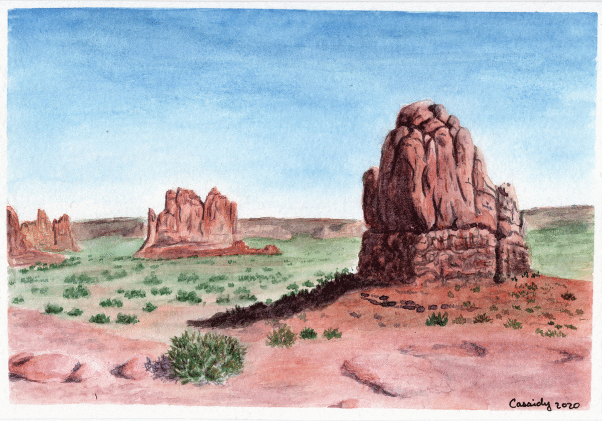 Arches National Park – Illustrating Nature 2021